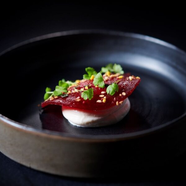 Whipped Cods Roe with Dashi Beetroot Recipe | Winteringham Fields ...